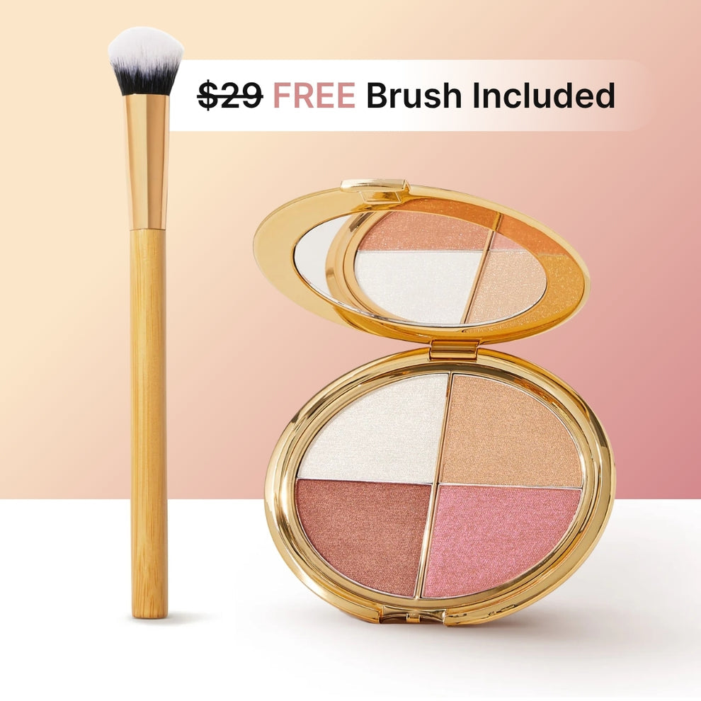 Glow Gallery Highlighting Eye & Cheek Palette – Viralaluna